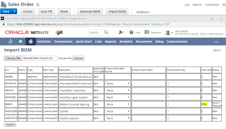BOLDAssembly – BOM Generator - NetSuite Solution Provider