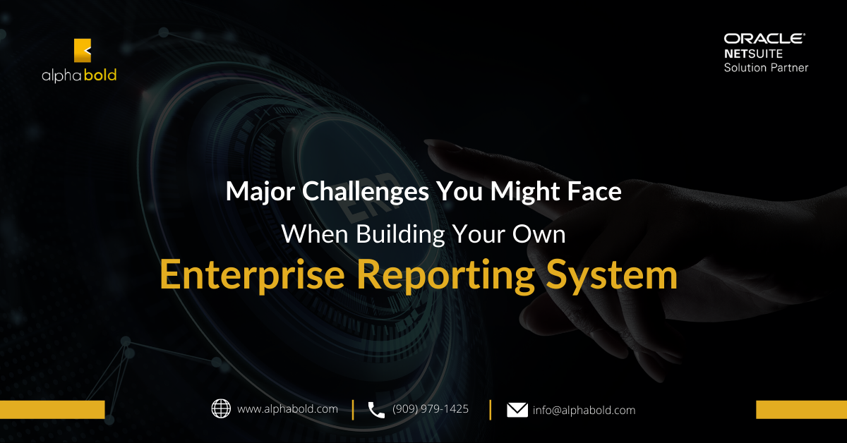 Challenges in Building Enterprise Reporting Systems