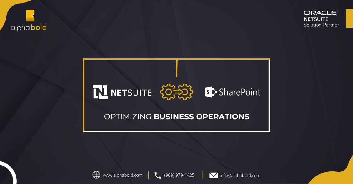NetSuite and SharePoint Integration: Simplify Business Operations