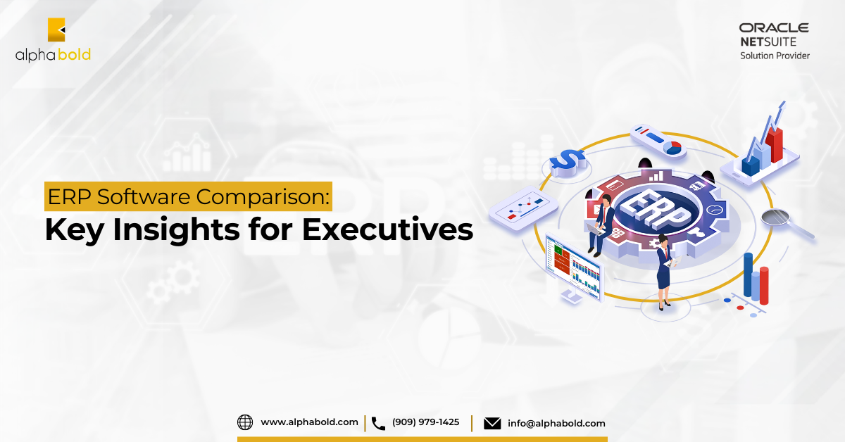 ERP Software Comparison: A Guide for Executives